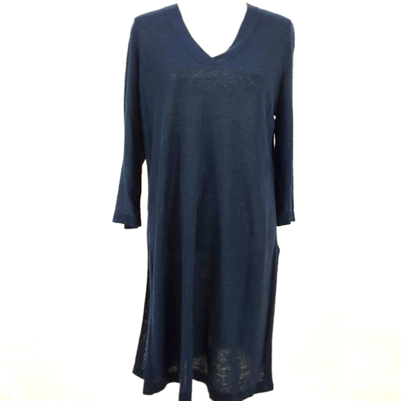 J. Jill | Dresses | Jjill Linen Blend Lightweight Pullover Dress 32 ...